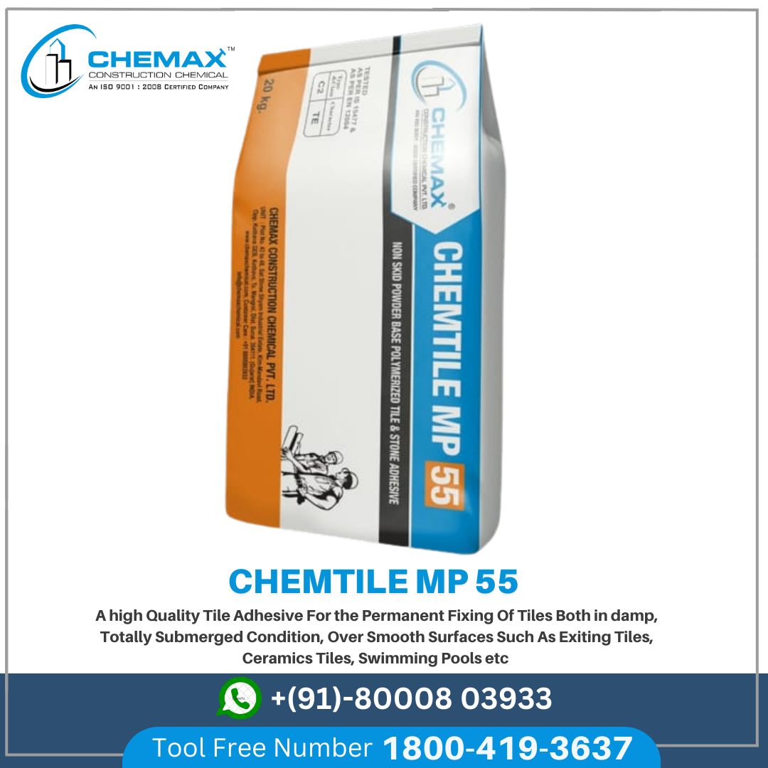 Floor tiles fixing chemical